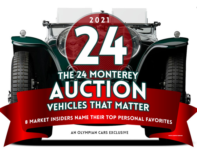 Market Insiders Pick 24 Monterey Auction Favorites – Consulting ...